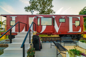 Going Off The Rails: Living In A Train Car House - The Tiny Life